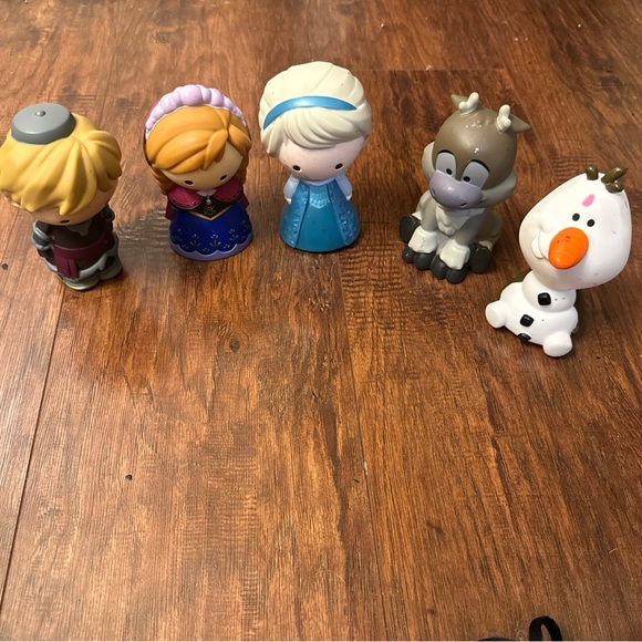 Disney | Toys | Disney Store Frozen Bath Toys Dolls Set Lot Of 4 Elsa ...